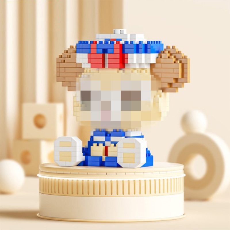 Wenbo Mini Block DIY Character Model Building Blocks Nano block Cartoon Blocks | Shopee Malaysia