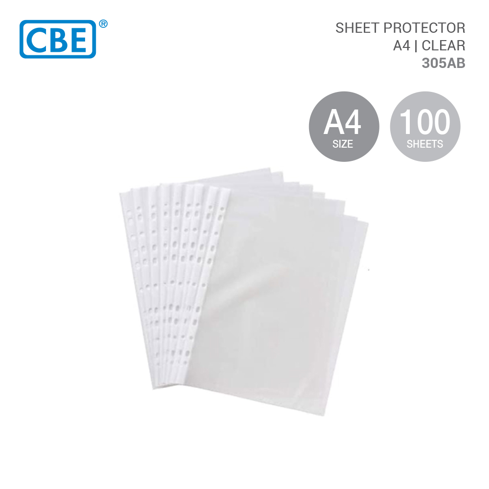 CBE 305AB SHEET PROTECTORS 100PCS | Shopee Malaysia