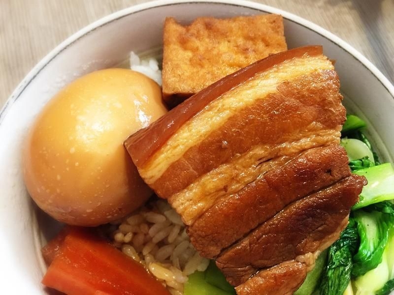 肉燥饭 鲁肉饭 Braised pork rice 加热即食 frozen food台式肉燥飯Rou zao fan 台式滷肉飯 Lǔ ròu ...