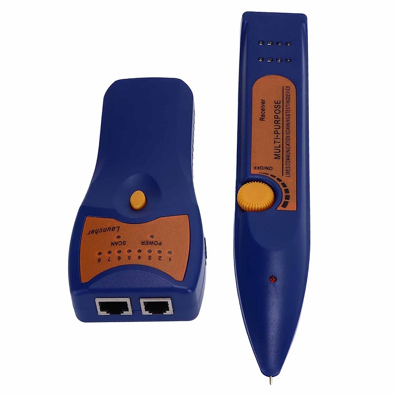 Network Cable Tester Multi PurposeTracer RJ45 RJ11 lan Cable Toner Cat5 ...