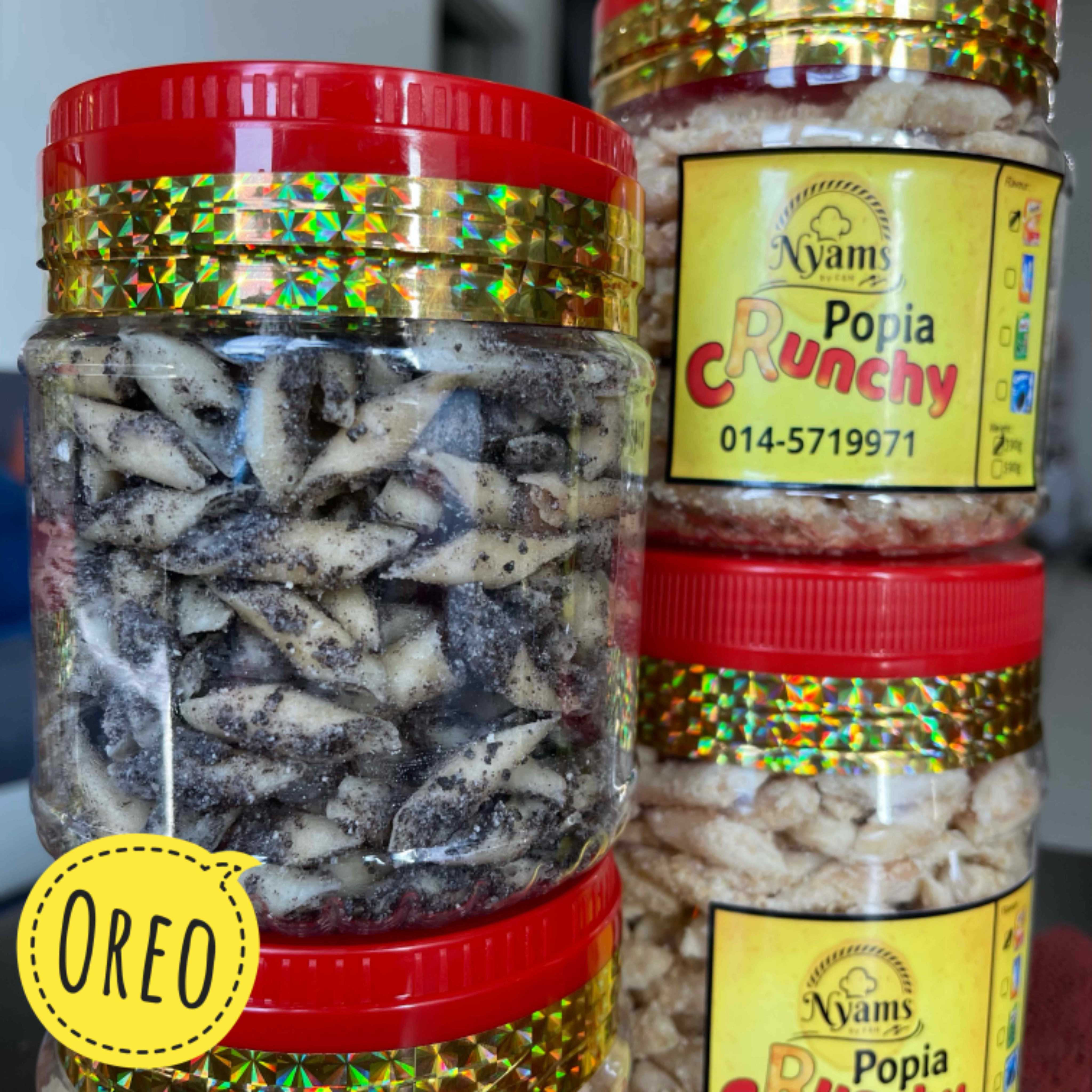 Popia Nestum Crunchy Nyams Milo Horlicks Oreo Crispy Kuih Raya Murah Homemade | Shopee Malaysia