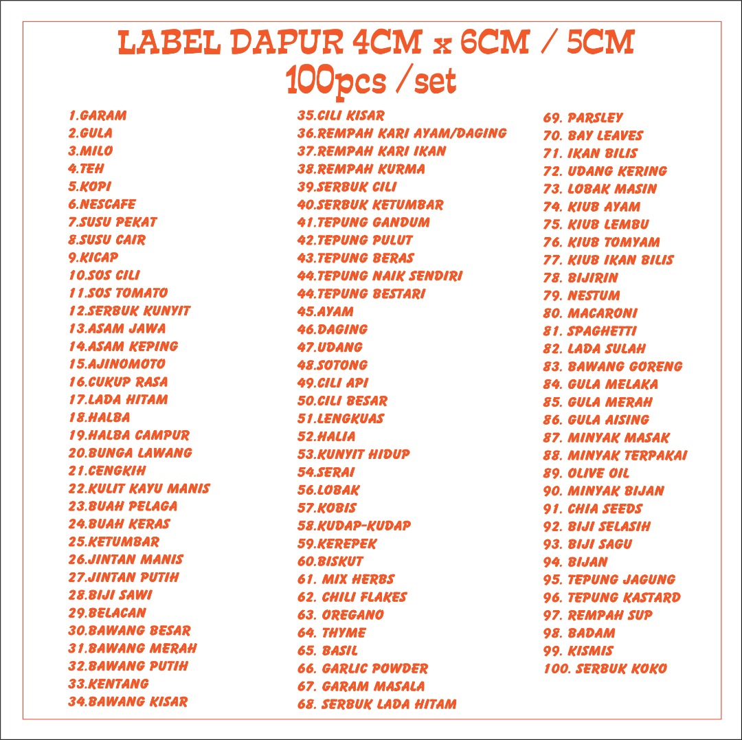 Sticker Dapur Stiker Home Decor Kitchen Barang Dapur Bottle Decoration ...