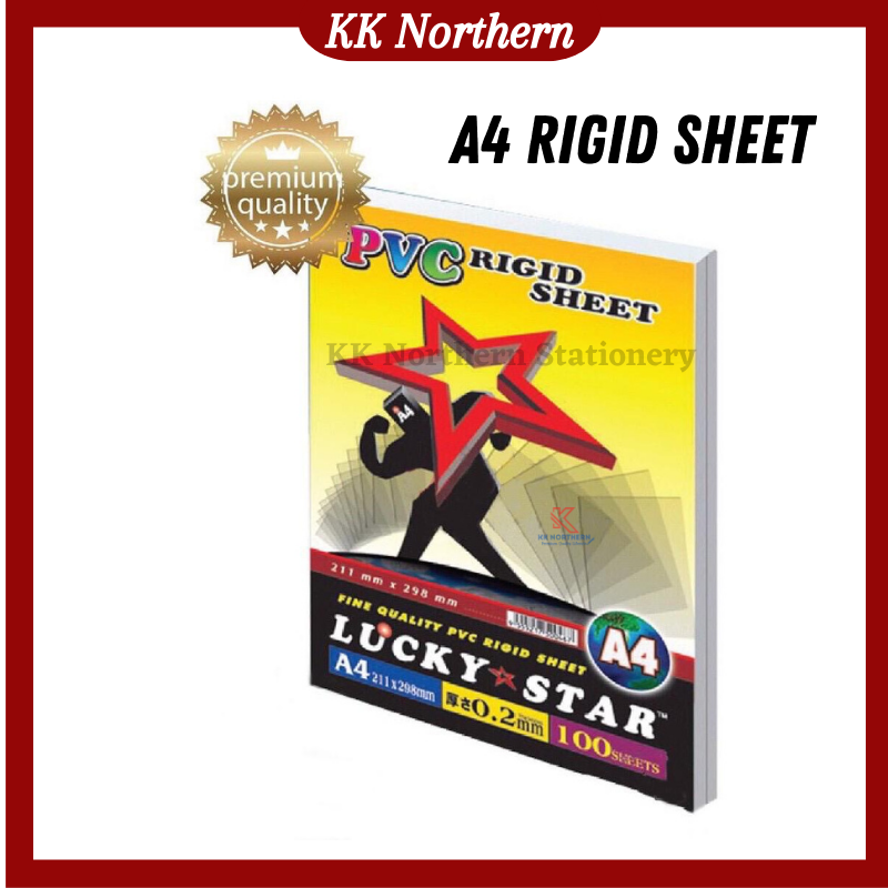 A4 PVC Paper Cover Rigid Sheet A4 Transparent Binding Plastic Cover ...