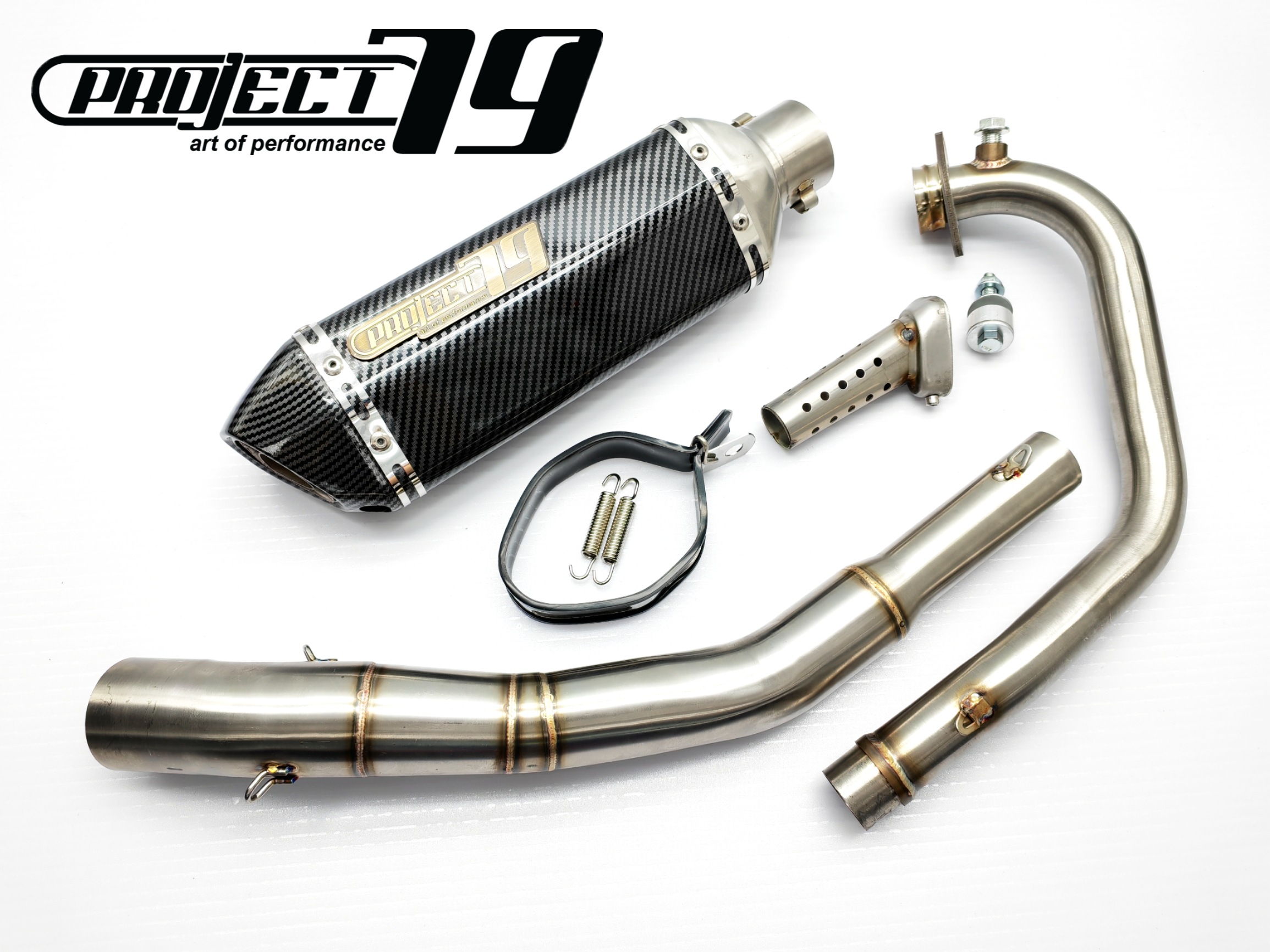 Exhaust Raider 150 Project79 Muffler Ekzos Motor Suzuki Raider150 QPM05 ...