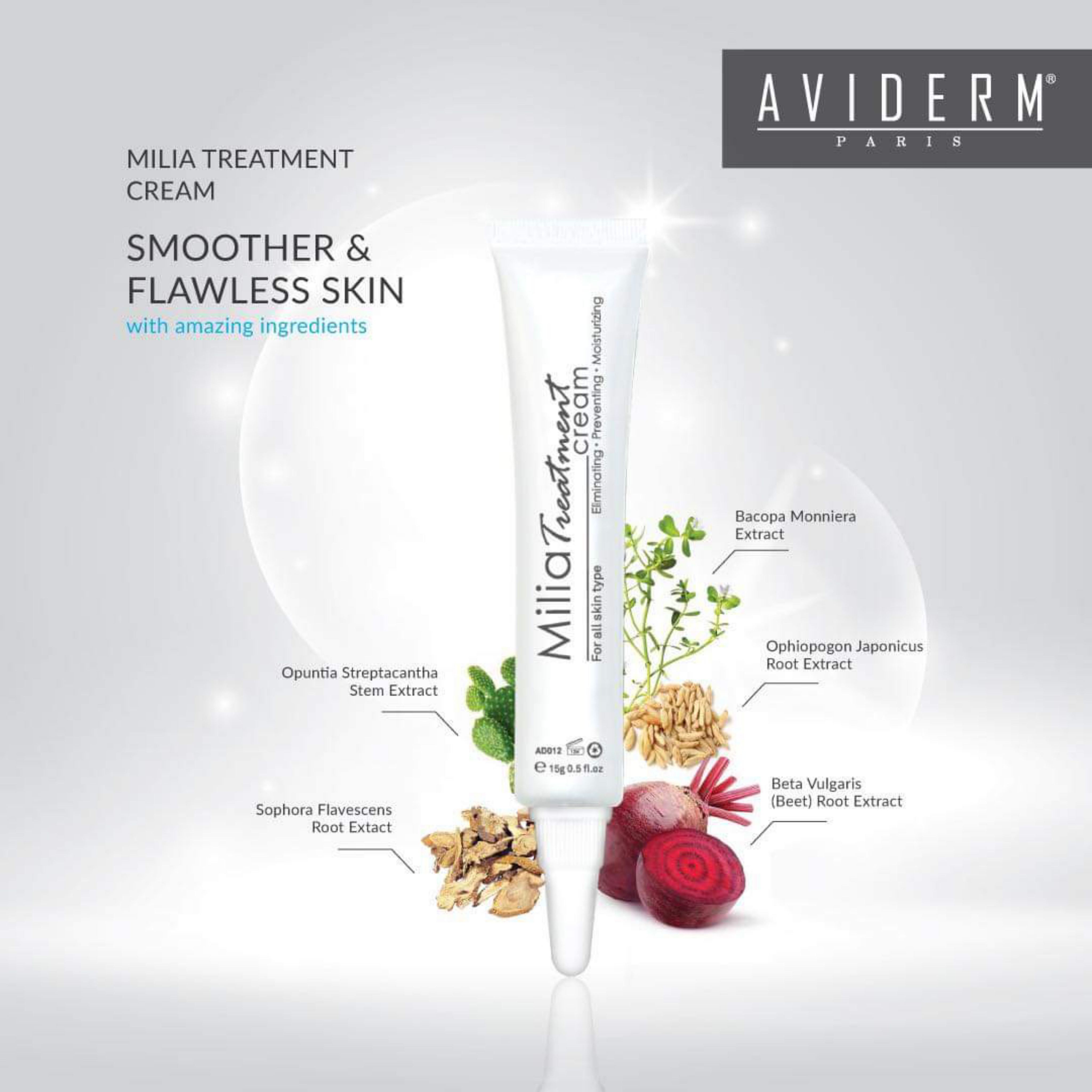 AVIDERM Milia Eye Cream 消除油粒治疗霜 (15g) [Exp 2027] | Shopee Malaysia