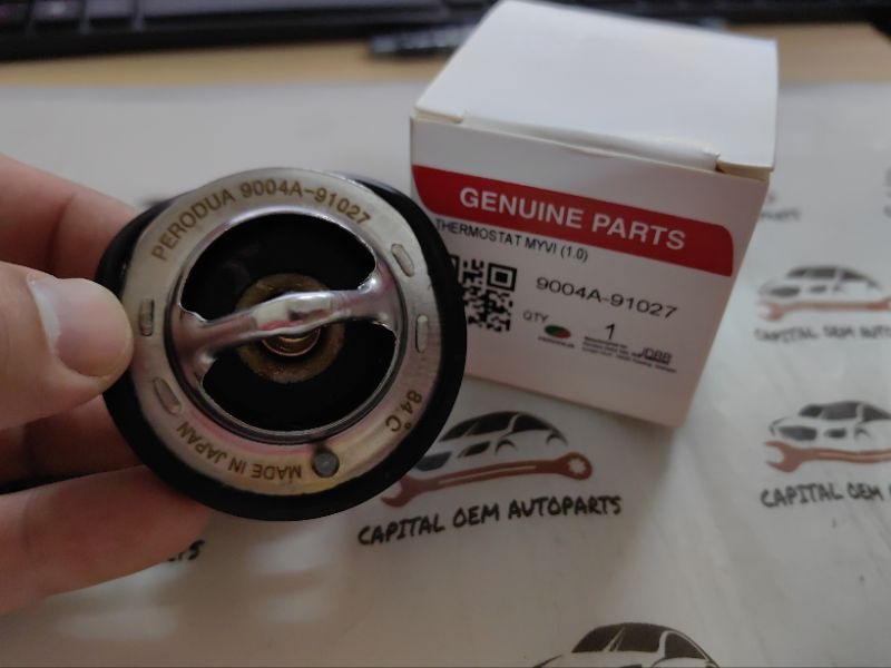 9004A-91027 GENUINE PERODUA THERMOSTAT & HOUSING PERODUA KELISA KENARI ...