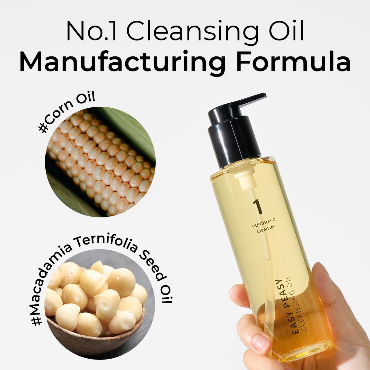 numbuzin No.1 Easy Peasy Cleansing Oil (200ml) | Shopee Malaysia