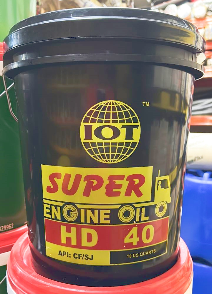 S2U IOT Engine Oil Top Up HD40 Truck Excavator Backhoe Minyak Tambah ...