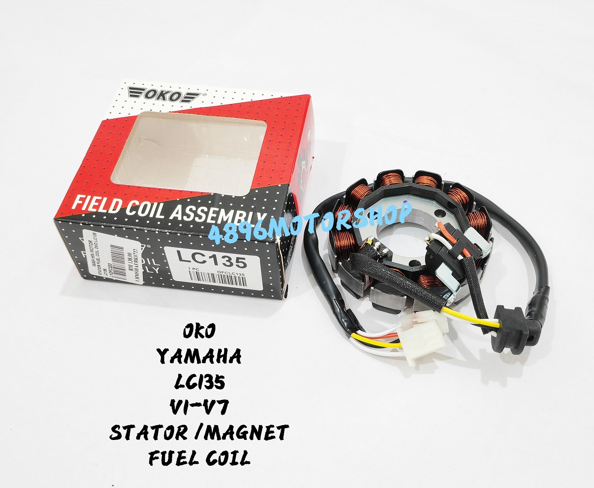 OKO YAMAHA LC135 V1 V2 V3 V4 V5 V6 V7 MAGNET FUEL COIL / FIELD COIL ...