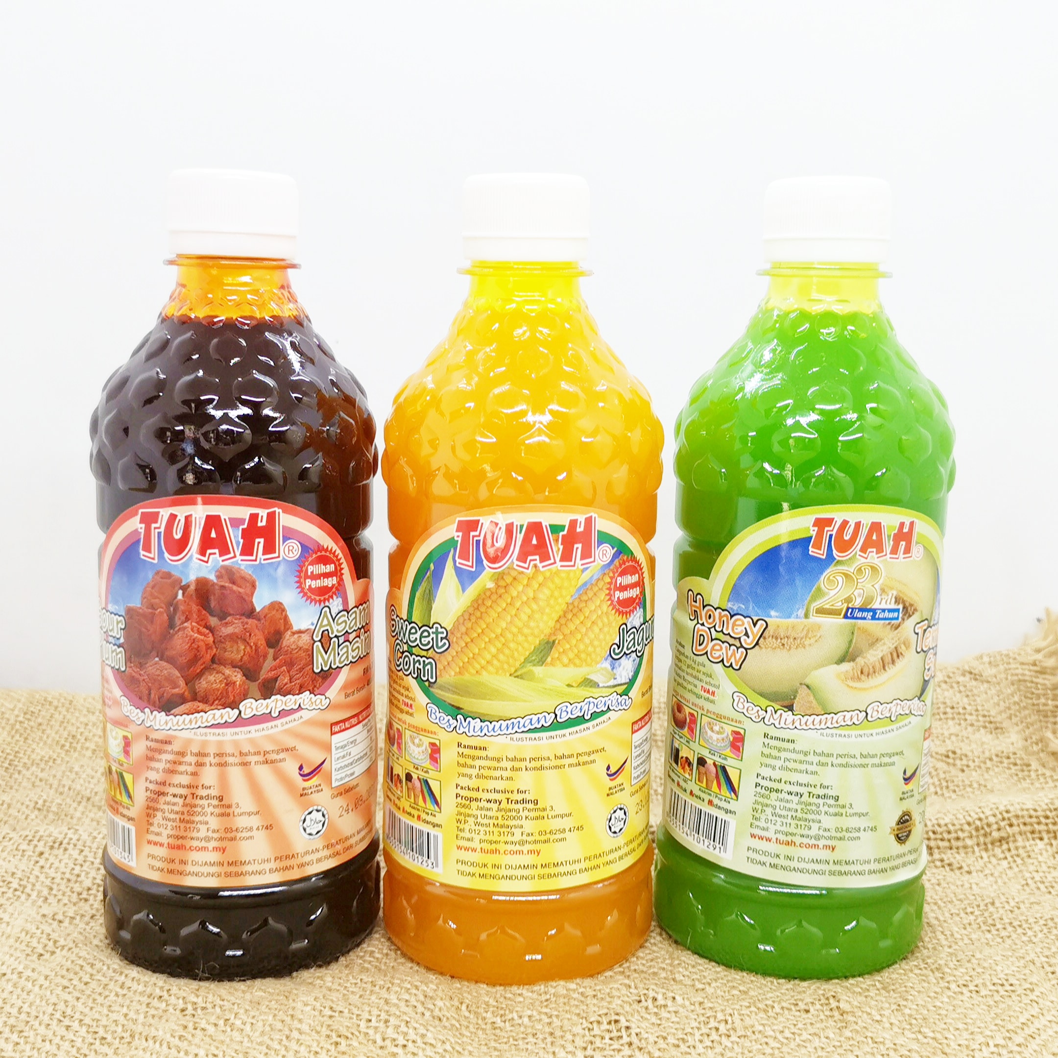 Sirap TUAH Asam Masin Minuman Berperisa (480ml) / Sour Plum Syrup Extract / 酸梅香精 / Kordial Asam ...