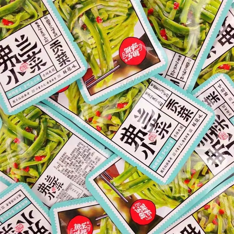 鱼乐味视 弗兰小菜（贡菜 / 黄瓜）YULEWEISHI Fran side dish (gong vegetable / cucumber ...