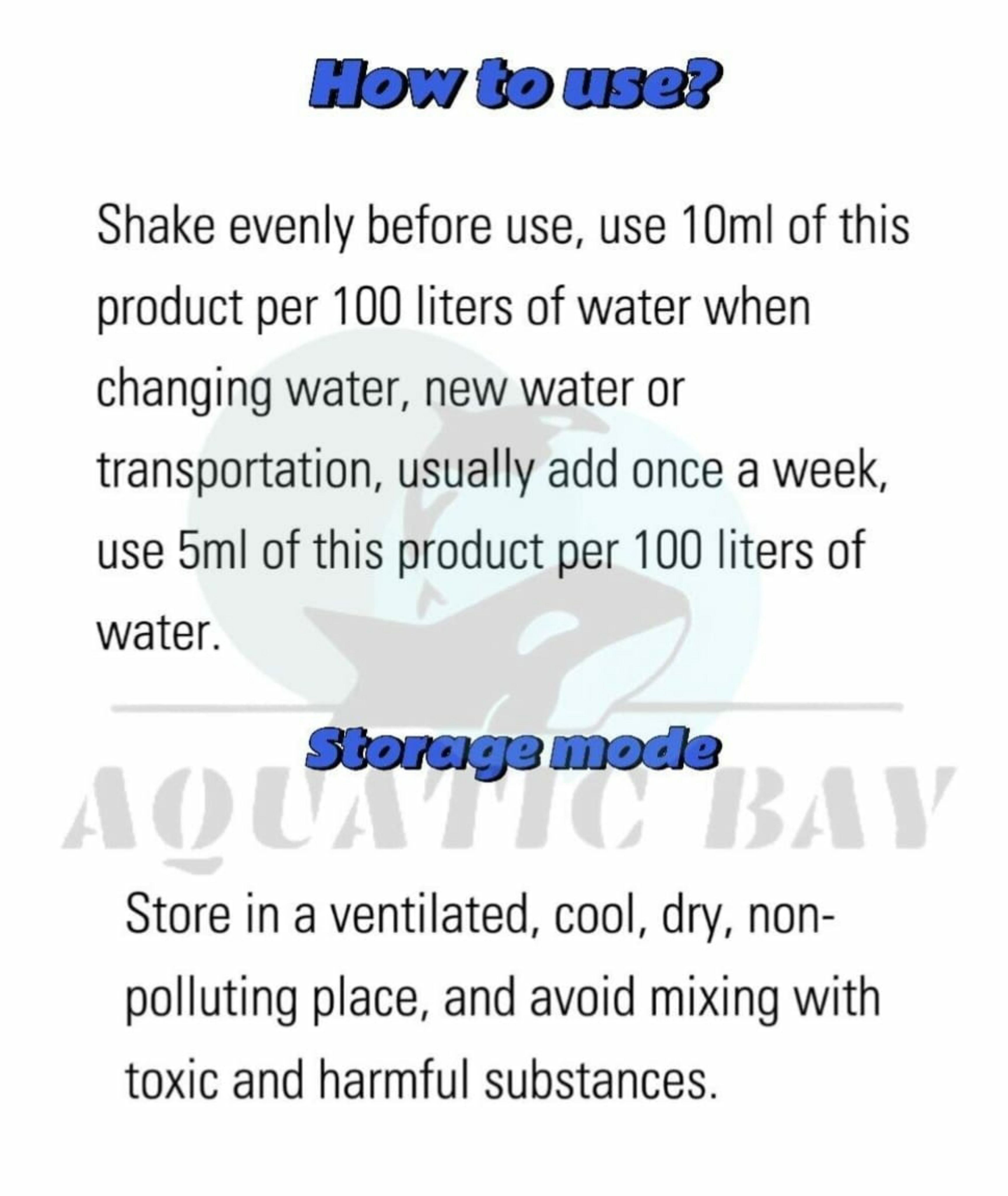 YEE Water Stabilizer Tap Water Dechlorination Anti Chlorine Rich ...
