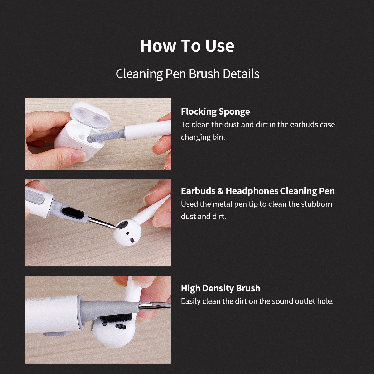 Edifier TWS Earbuds Cleaning Kit - for Headphones and Keyboard Cleaner ...