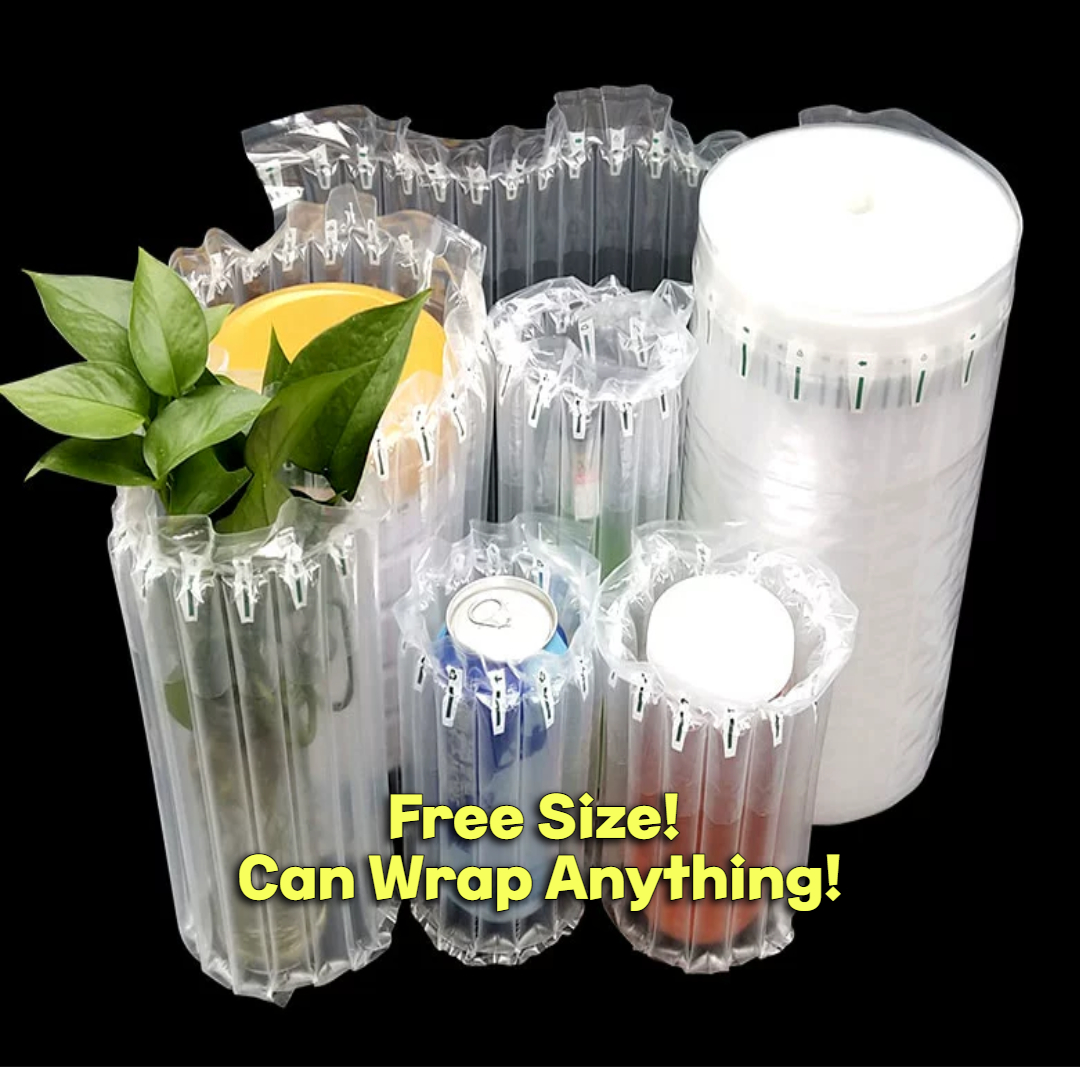 Wholesale 50m Inflatable Air Bubble Wrap Inflatable Air Bubble Tube ...