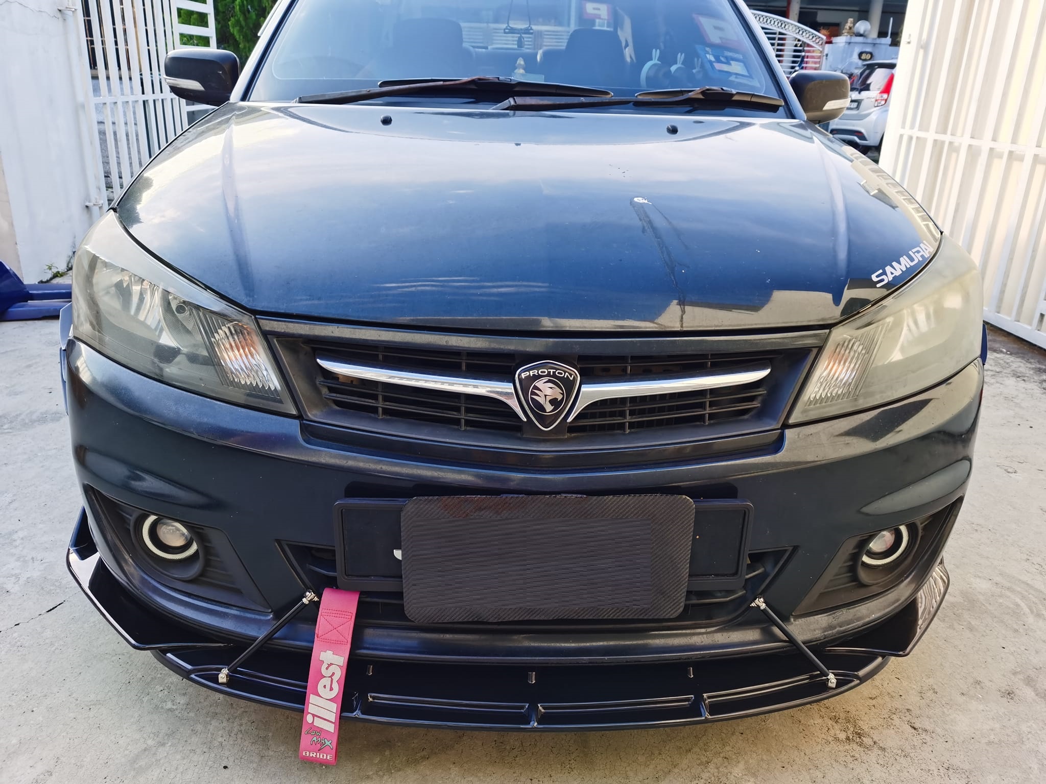 Universal Car Front Bumper Diffuser Lip AXIA BEZZA MYVI VIVA WIRA SAGA ...