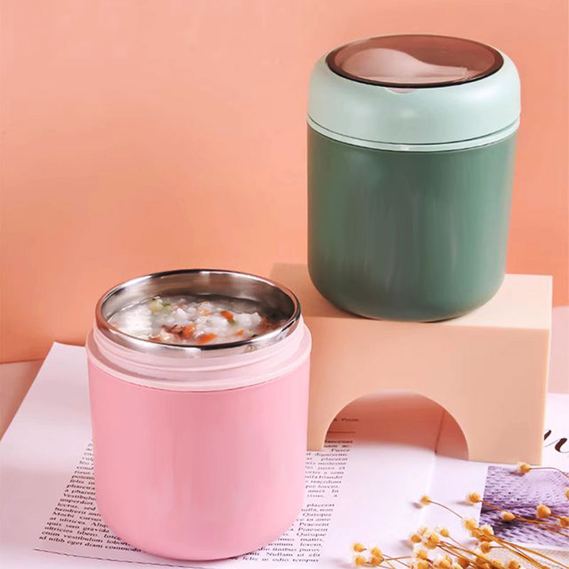 Stainless Steel Soup Cup Thermos Food Jar Thermal Storage Porridge ...