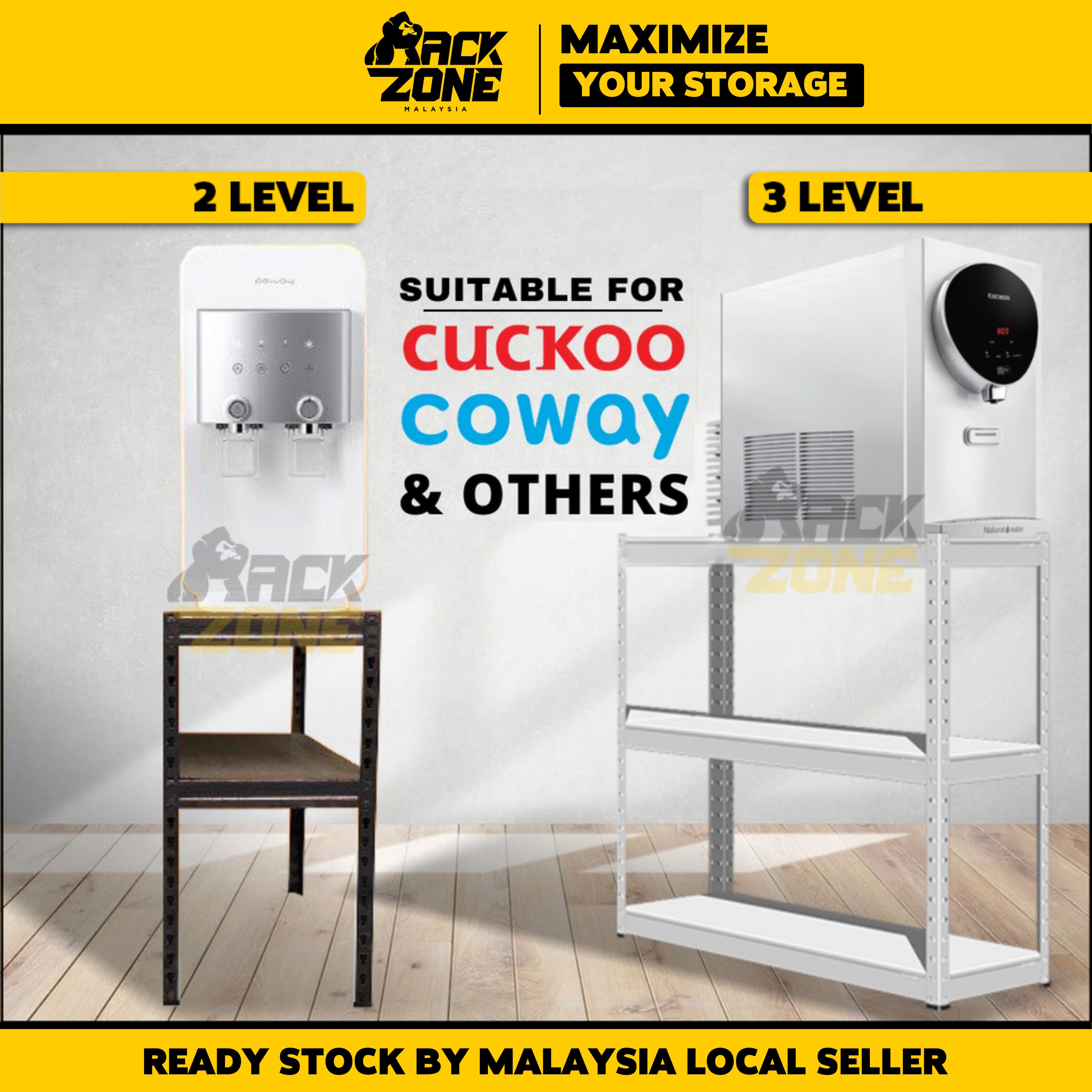 RACKZONE Rak Meja Coway Cuckoo Rack Water Filter Rak Coway Penapis Air ...