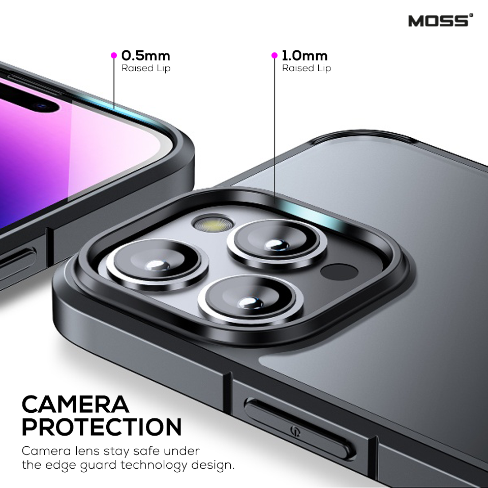 MOSS Crystal Armor Military Grade Shock Proof Drop Guard Phone Case ...