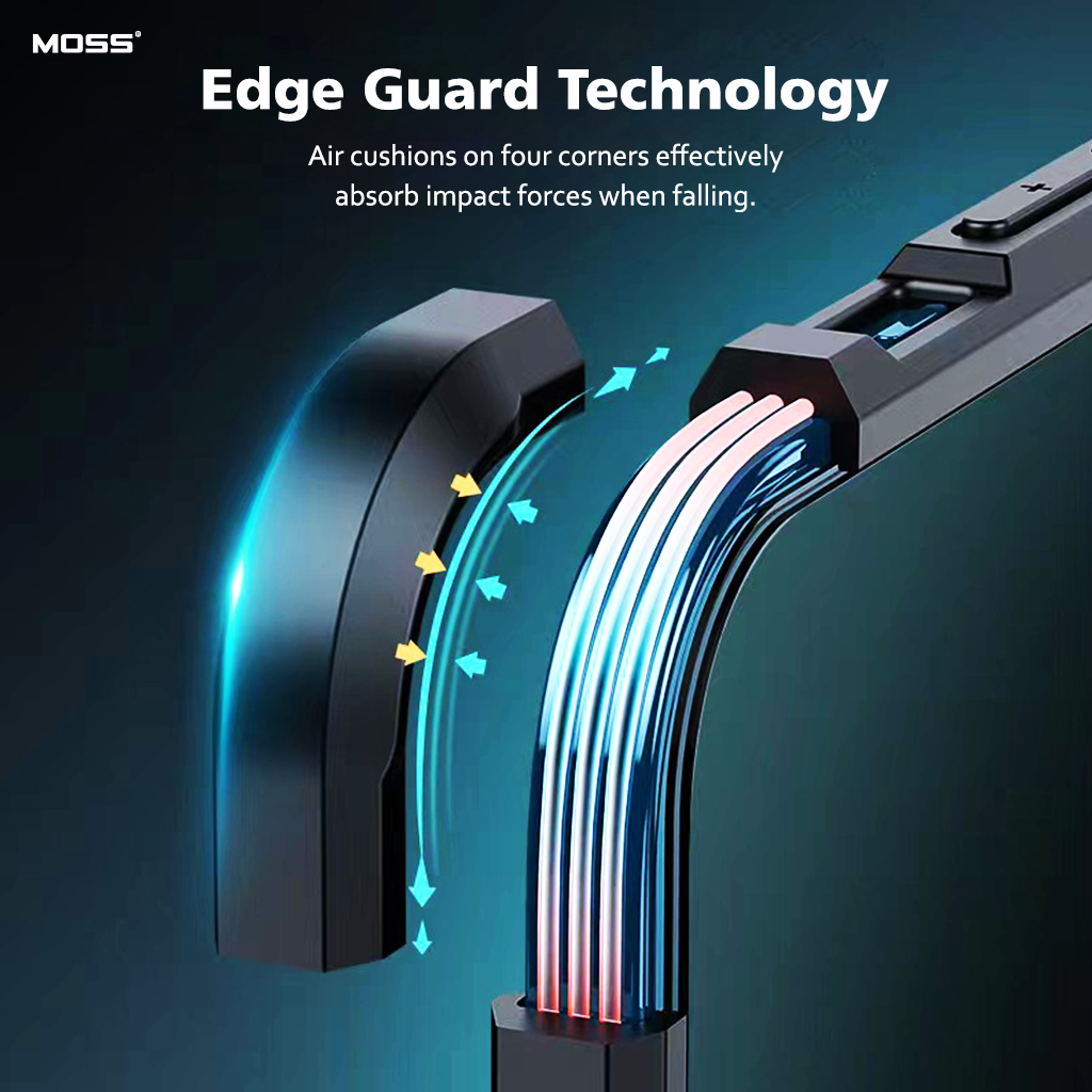MOSS Crystal Armor Military Grade Shock Proof Drop Guard Phone Case ...