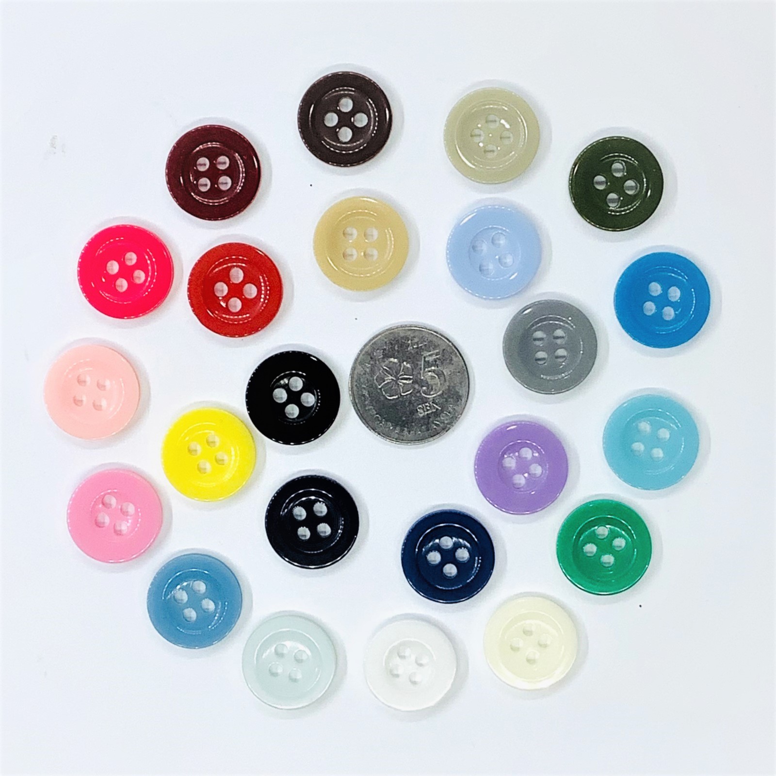 OBE 14mm (22L) 20pcs Butang Seluar / Trouser Buttons / Butang Slack (SC ...