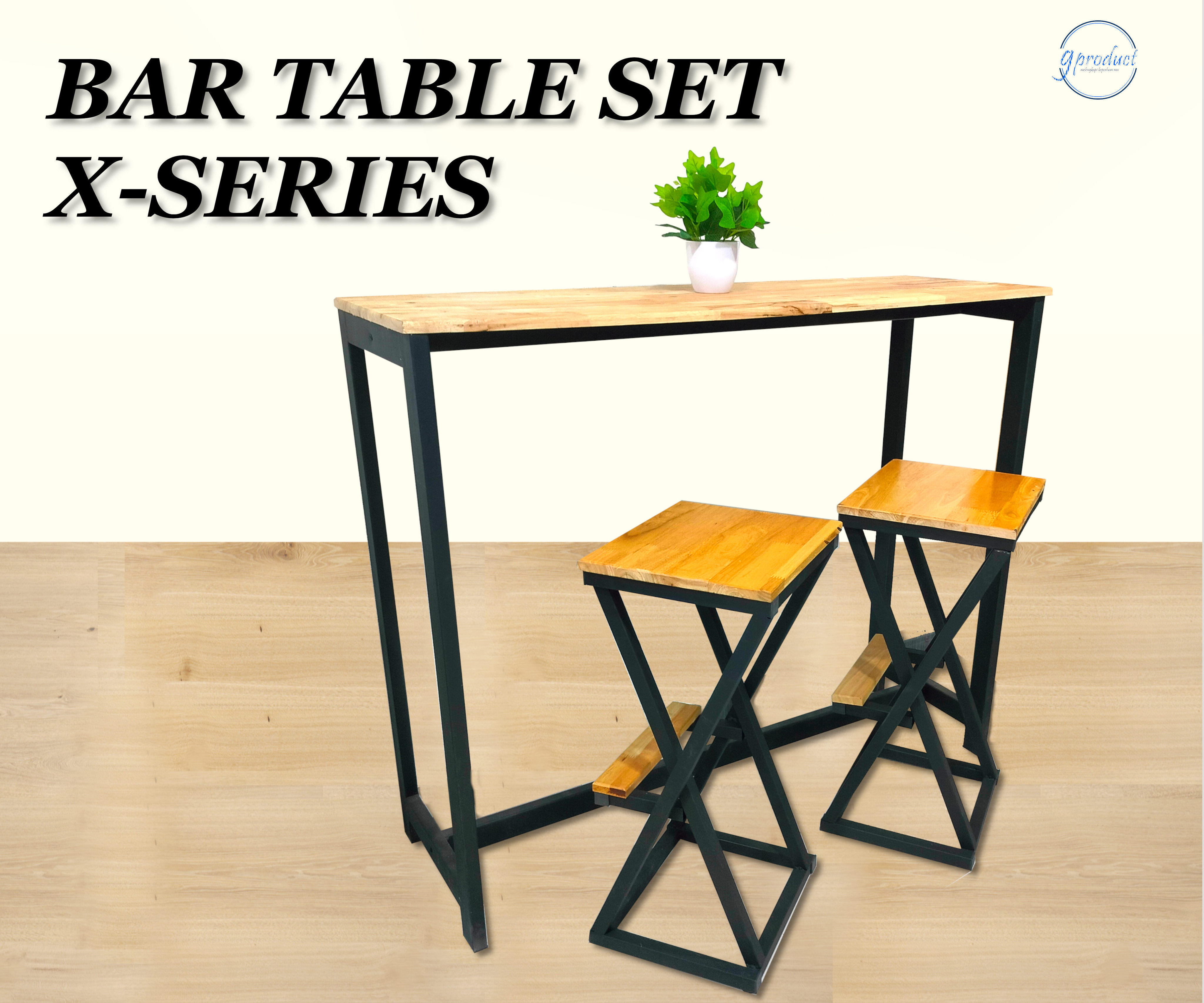 BAR TABLE SET | SET MEJA BAR | BAR STOOL H SERIES | Shopee Malaysia