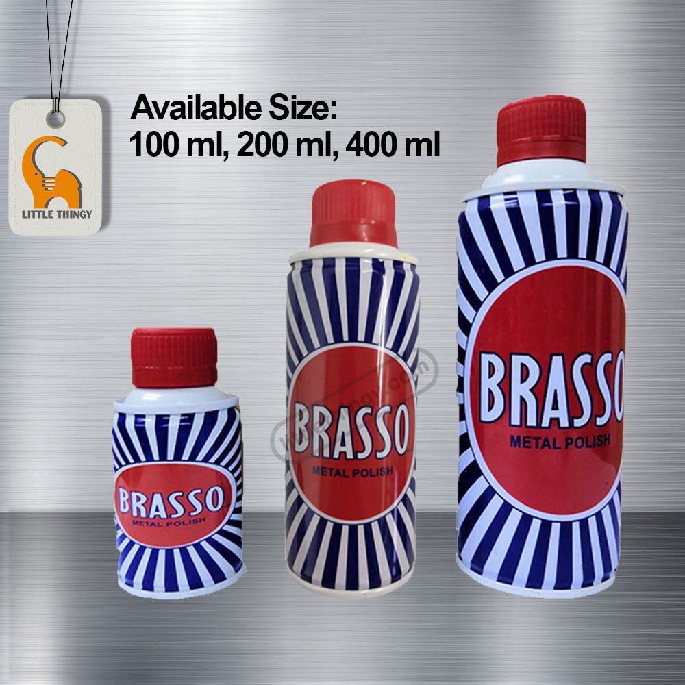 Brasso 400ml 200ml 100ml Metal Polish Handbag Copper Stainless Steel ...