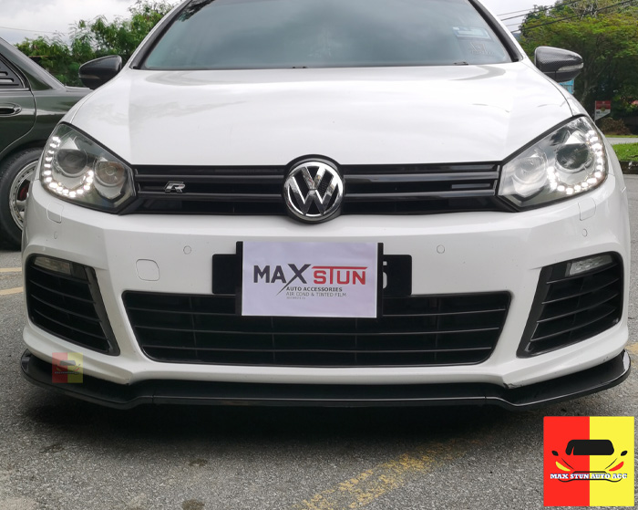 VOLKSWAGEN GOLF MK6 R20 EXOT FRONT LIP BUMPER SKIRT LIP VW GOLF R 20 ...