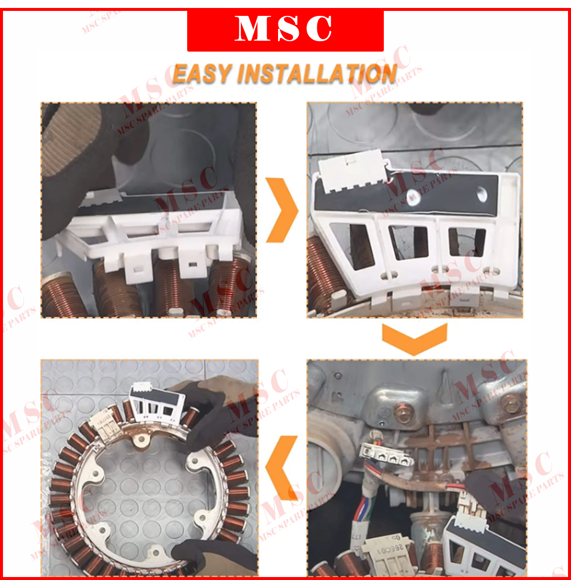 LG Washing Machine Hall Sensor / Rotor Position Sensor 6501KW2001A ...