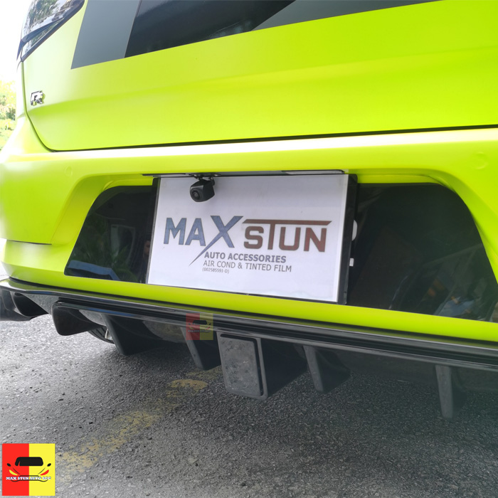 VOLKSWAGEN GOLF MK7.5 R R LINE GTI TSI TCR REAR DIFFUSER BUMPER SKIRT ...