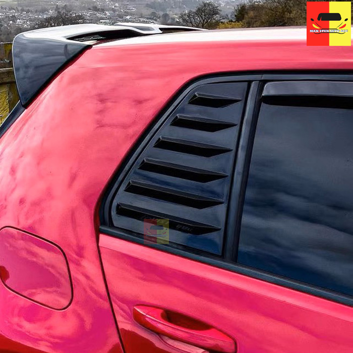 VOLKSWAGEN GOLF MK7/MK7.5 GTI R LINE R REAR WINDOW LOUVER COVER GOLF ...