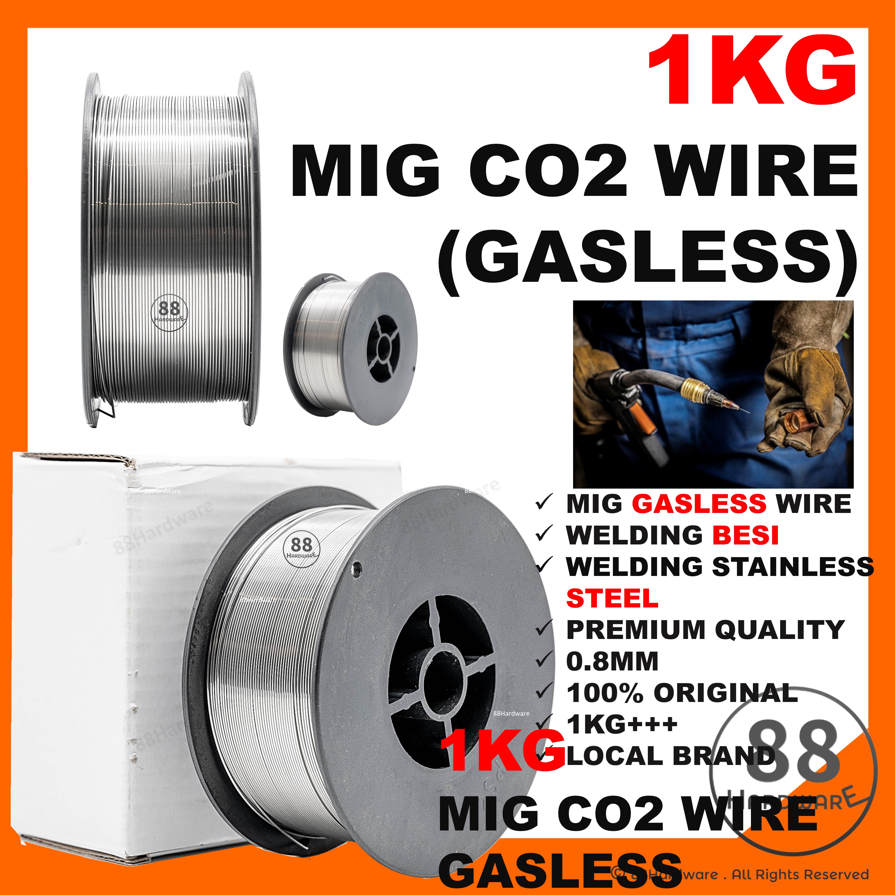 1KG 0.8mm Co2 mig welding wire mig wire / welding wire / mig wire 1kg ...
