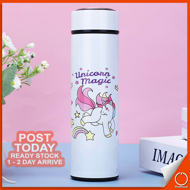 𝐄𝐀𝐒𝐘 𝐌𝐎𝐍𝐈𝐓𝐎𝐑 LED Display Thermal Flask Dual Wall 304 Stainless Steel ...
