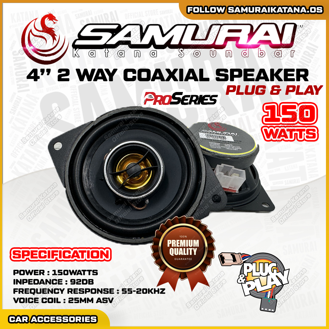 🔊 Perodua Ativa Plug & Play Speaker SAMURAI KATANA SOUNDBAR PRO SERIES ...