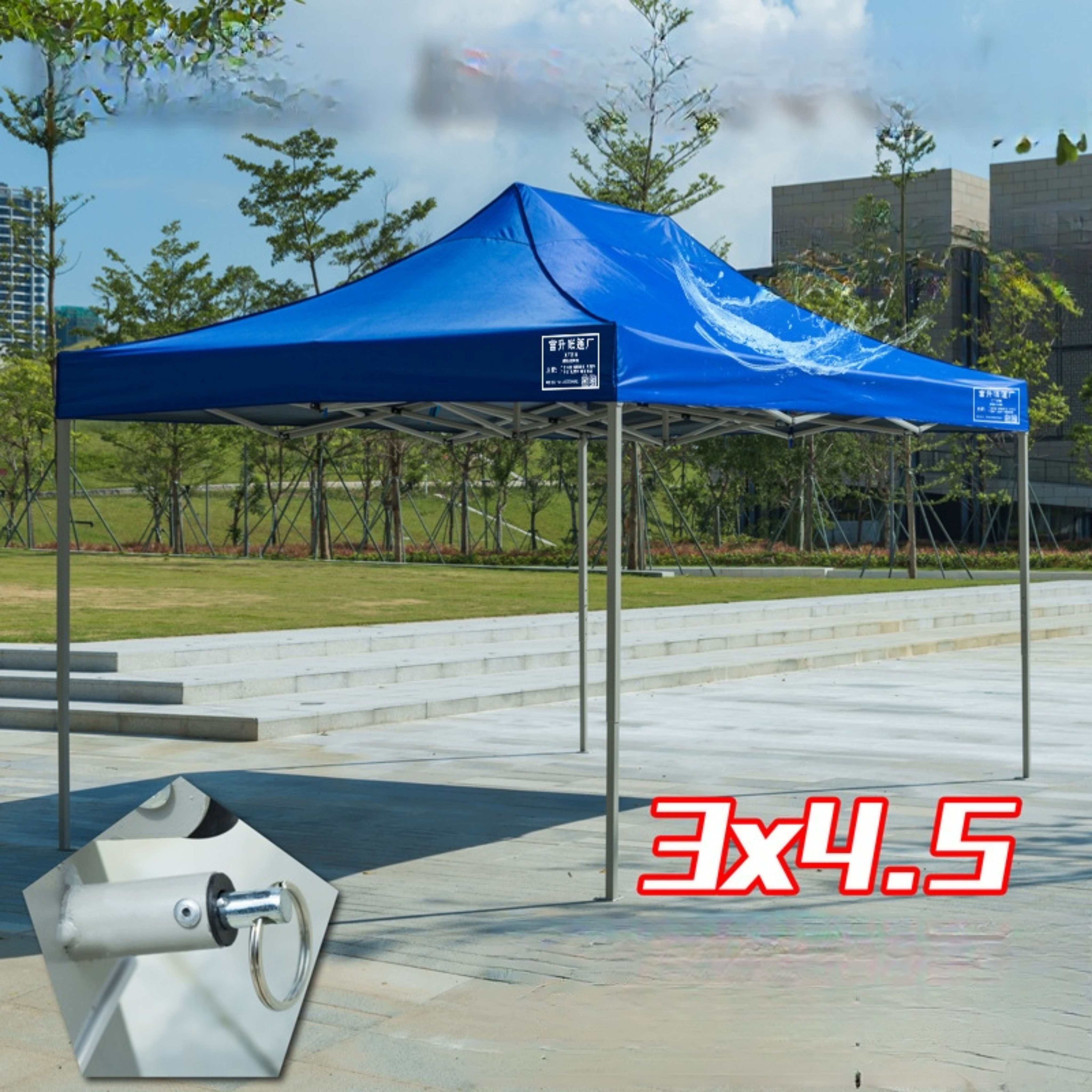 PA Heavy Duty Night Market Canopy Camping Tent 3x3m Payung Niaga Canopy ...