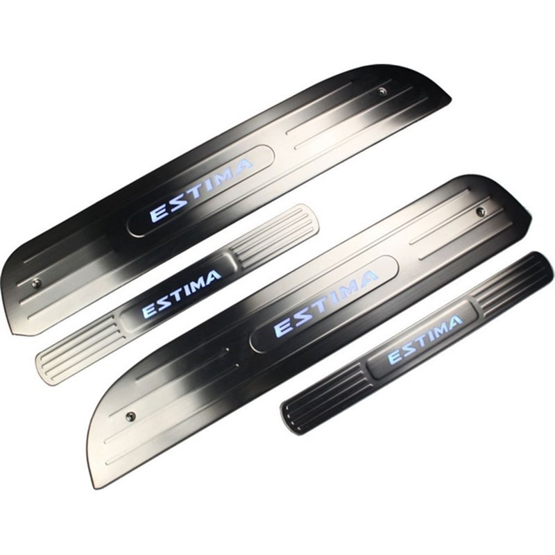 TOYOTA ALPHARD ANH10 ESTIMA ACR30 2001-2005 Side Steel Plate Door Step ...