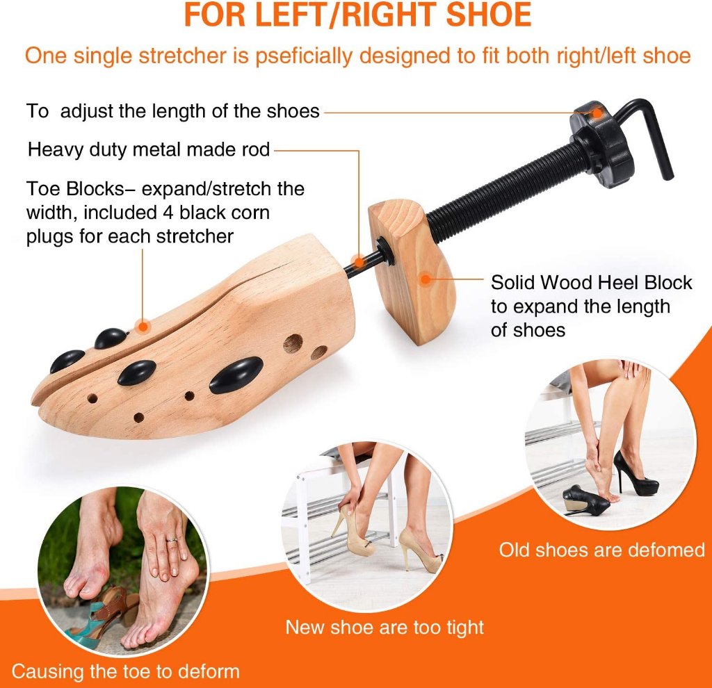 1pc Shoe Expander Shoe Tree Shoe Stretcher Adjustable Shaper Men Women ...