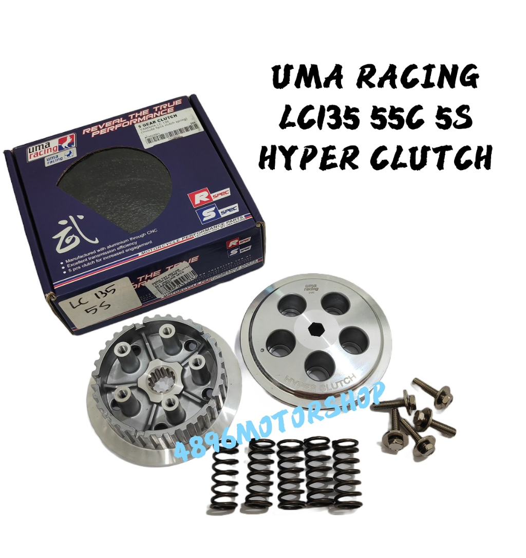 COMBO 100% ORIGINAL UMA RACING LC135 4S 5S 55D 55C 5YP 2S4 2S42 HYPER CLUTCH WITH CLUTCH PLATE ...