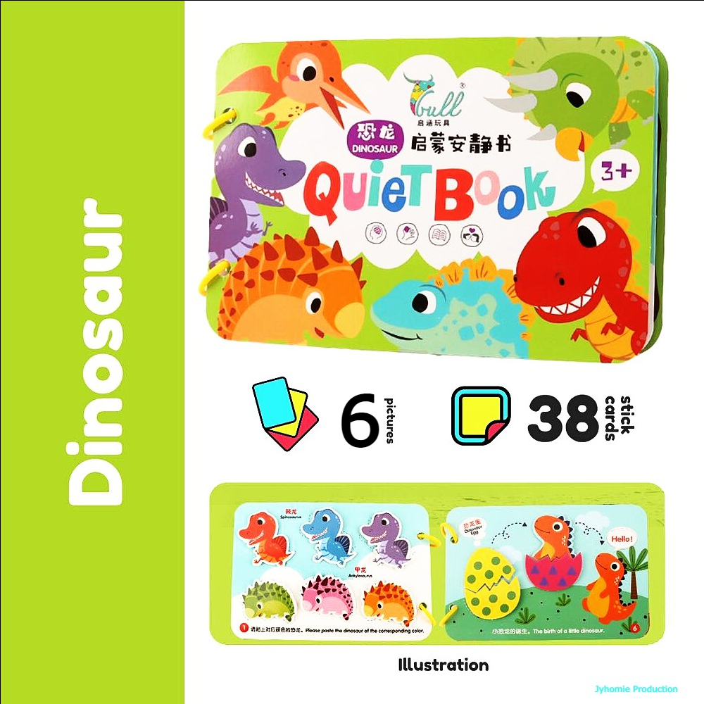 Sticker Book for Kids Sticker Book Reusable Montessori Learning ...