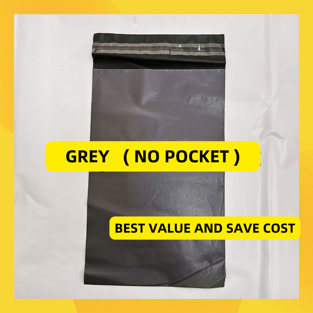 Courier Bag No Pocket Packaging Parcel Bag Packing Plastic Flyer Parcel ...