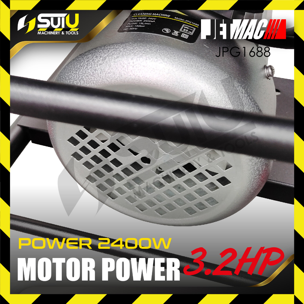 【POWERFUL】JETMAC JPG1688 150Bar High Pressure Cleaner / Washer / Water ...