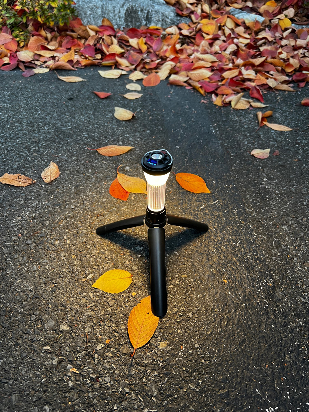Camping Light House with Tripod Reflector Torch Flashlight Waterproof ...