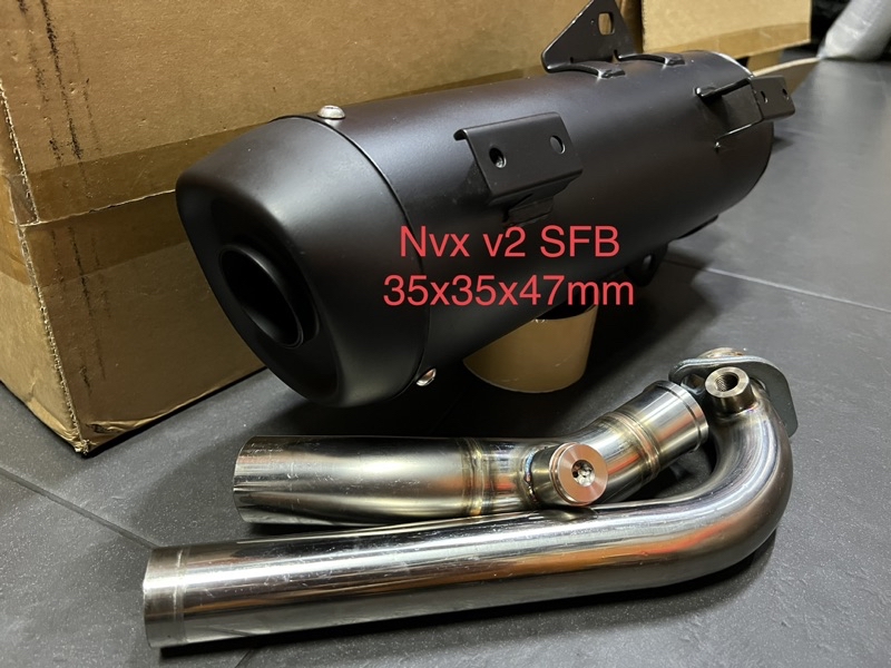 CJ IPOH NMAX V1 V2/NVX155 V1/V2 SCT EXHAUST PIPE MANIFOLD 28mm 32mm ...