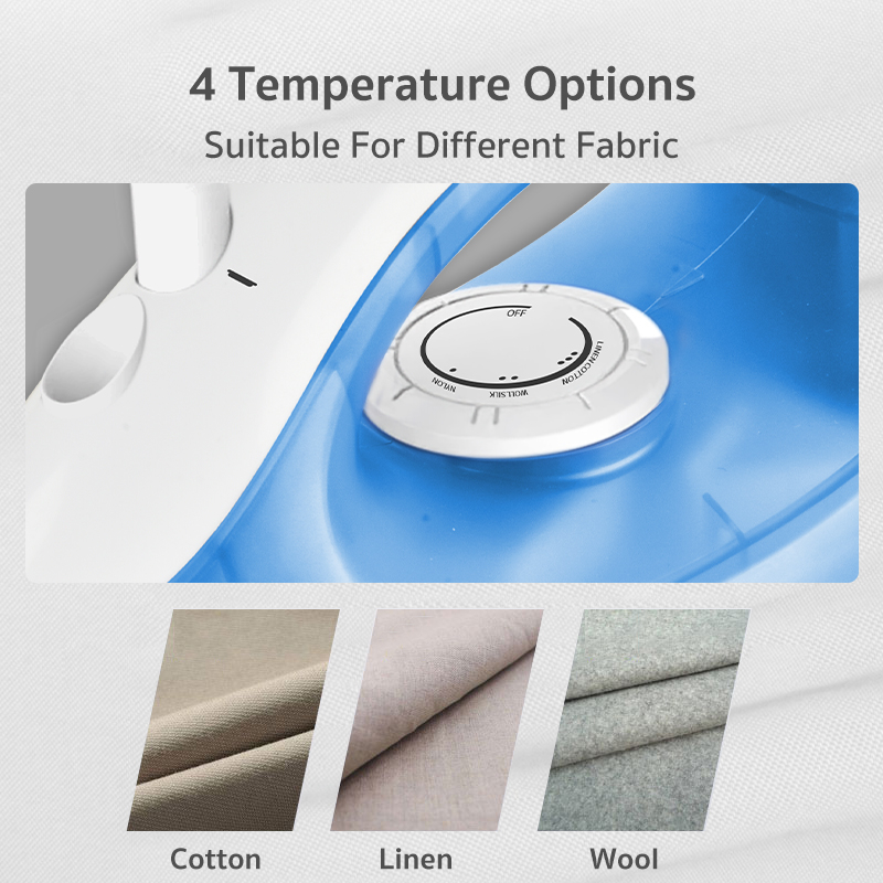 Simplus Iron Steam Garment Steamer Iron Non Stick Soleplate 1300W Power ...