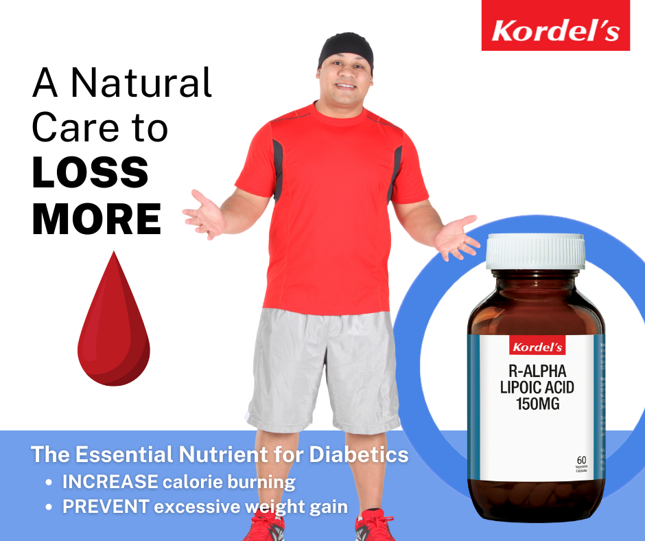 Kordel's R-Alpha Lipoic Acid (R-ALA) For Diabetic Nerve Pain, Numbness ...