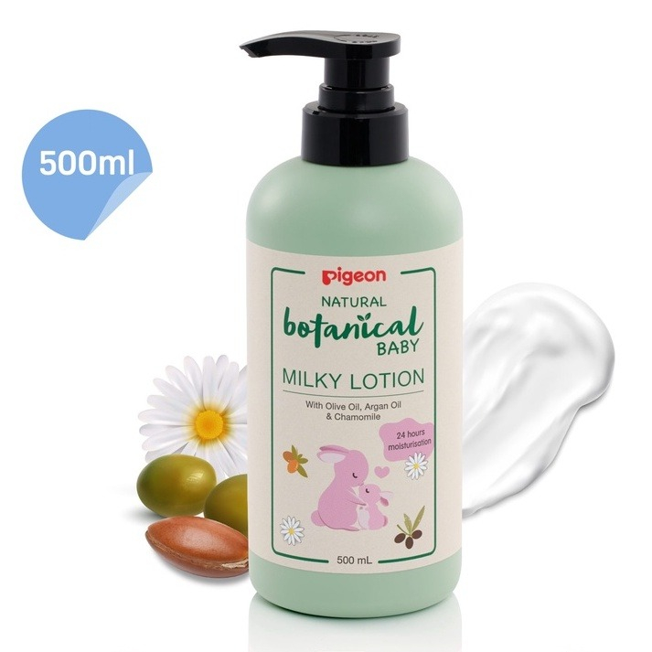 Pigeon Natural Botanical Series Losyen Susu Bayi Serbuk Sutera Bayi ...