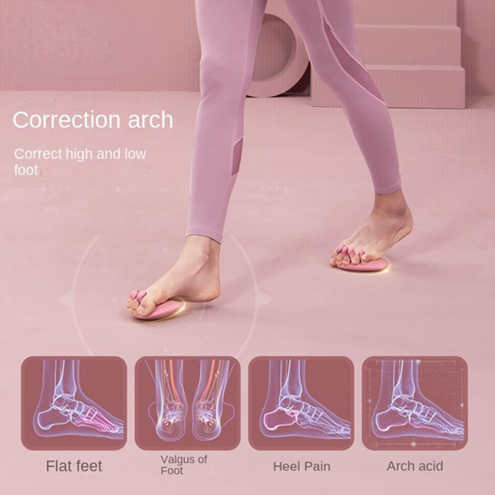 1 Pairs Yoga Fitness Toes Arch Trainer Thumb Valgus Corrector Thin Legs ...