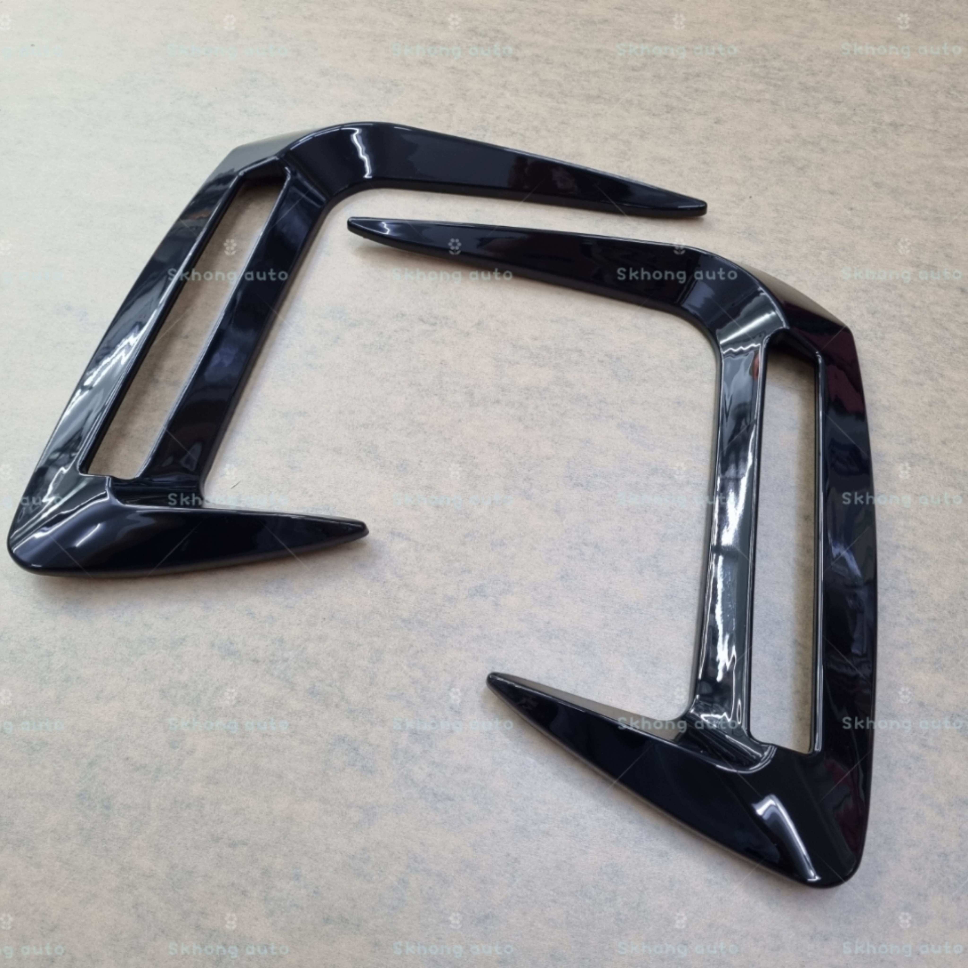 perodua myvi gen3 mg3 2020-2025 car front bumper canard garnish ...