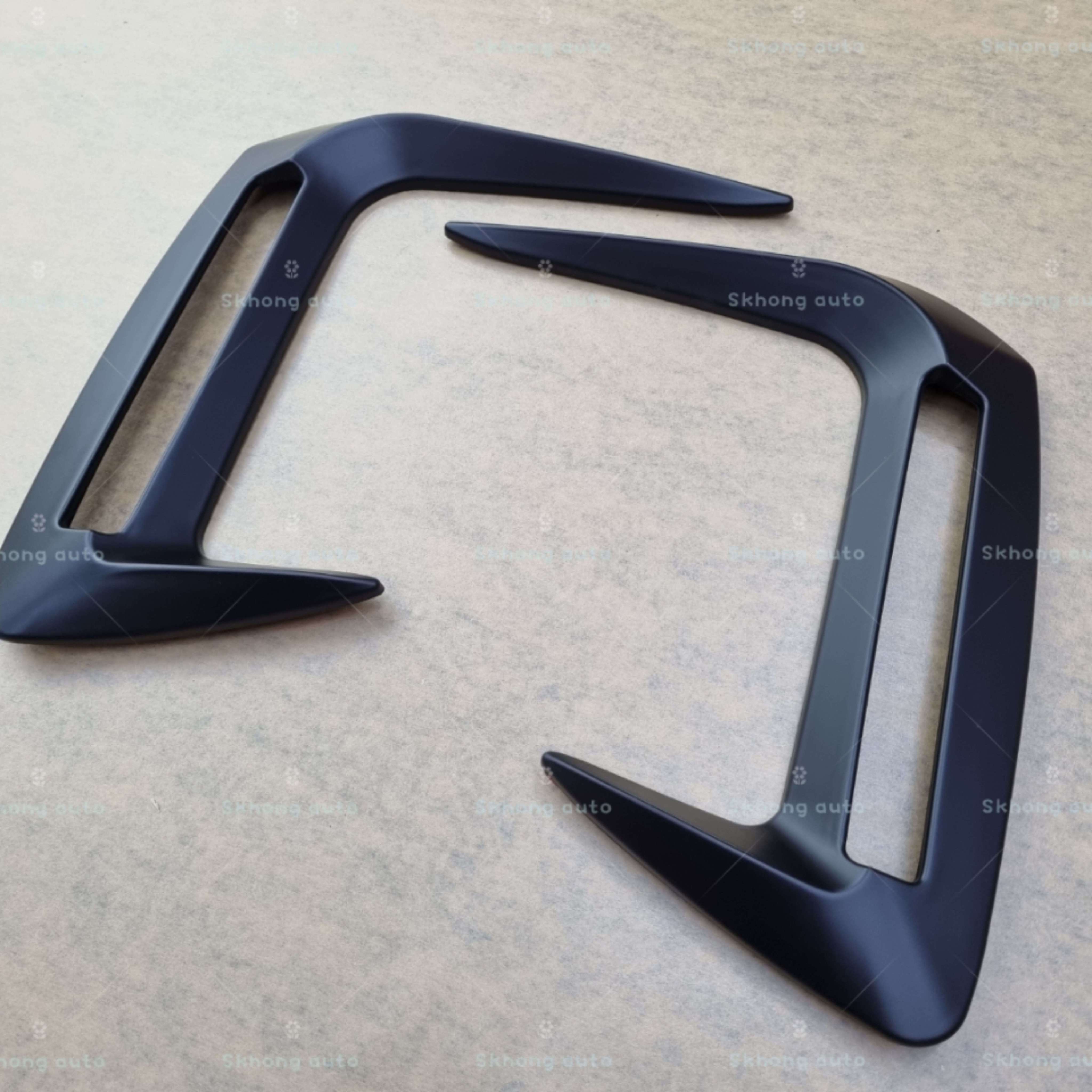 perodua myvi gen3 mg3 2020-2025 car front bumper canard garnish ...