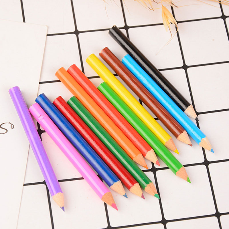 𝐖𝐈𝐓𝐇 𝐒𝐇𝐀𝐑𝐏𝐄𝐍𝐄𝐑 12 Pcs Mini Colors Pencil Set Birthday Reward Gift ...