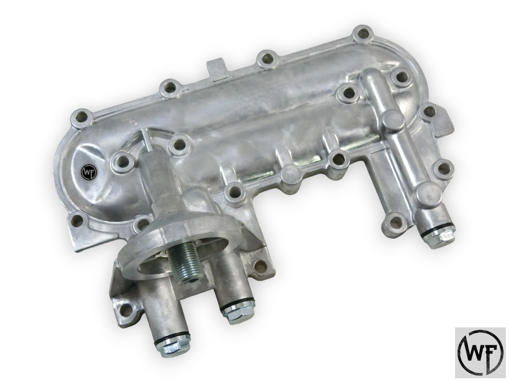 Toyota Hilux HiAce 2L 2.4L 3L 2.8L Diesel Engine Oil Cooler Aluminium ...